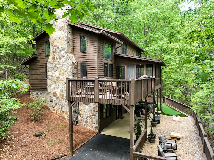 The Buck Stop | Luxe Cabin W/ Resort Amenities! - Georgia, GA
