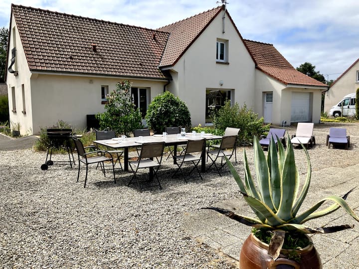 Quend-plage : Villa 8 Pers. Agréable Et Moderne - Fort-Mahon-Plage