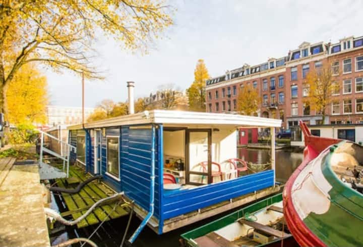 Unique Stay Amsterdam Canal Houseboat For Family - Amsterdam