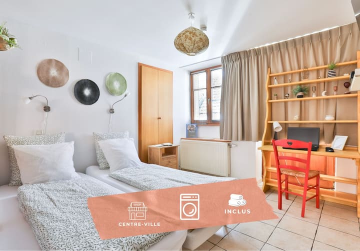 Rempart, Studio 26m², Hypercentre Eguisheim - Husseren-les-Châteaux