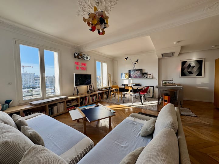Appartement Central Vue Directe Sur Montmartre. - Rue Saint-Maur
