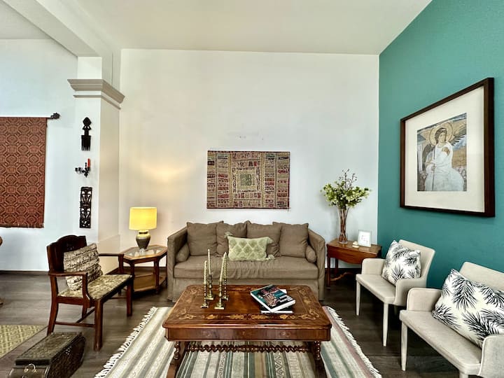 Apartamento Cercana De Catedral Con Alberca Y Ac. - Guadalajara