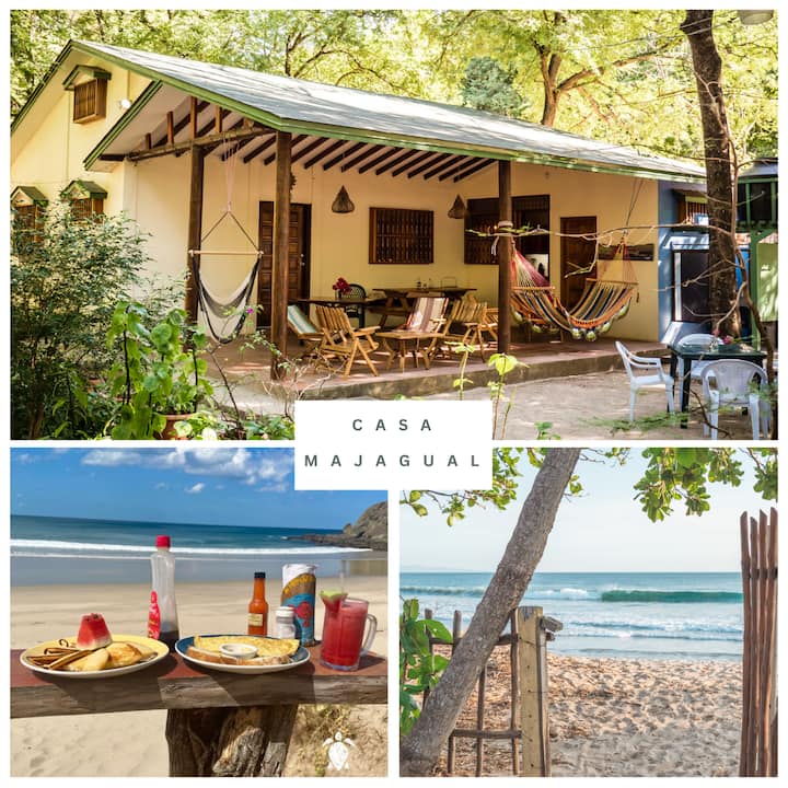 Breakfast Included | Beachside | Surf | Majagual - Nicaragua
