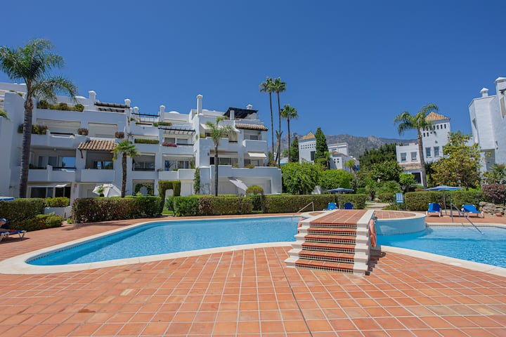 Luxury Groundflr Apt & Beach In 200 Mtrs - Marbella