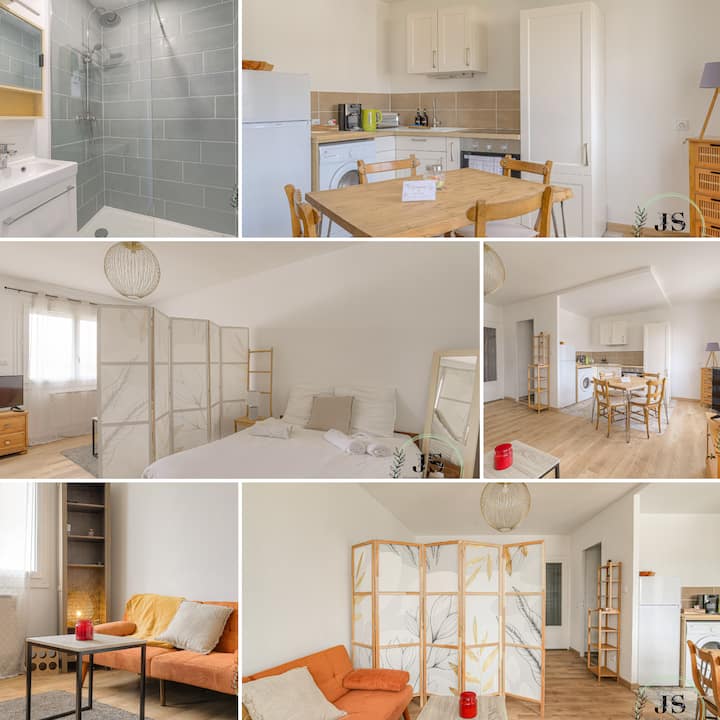 Le Céleste - Appartement Lumineux - Stationnement - Sainte-Foy-lès-Lyon