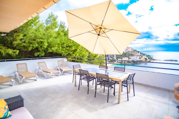 Casdanna Roses Apt 3 - 40 M2 Terraza, Garaje - Roses