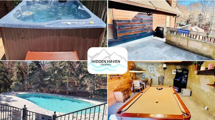 Dreamweaver Seasonal Pool, Game Room - Pigeon Forge, TN