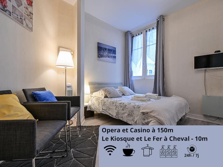 Cosy Eugénie Au Pied De L'opéra Et Du Kiosque - Vichy