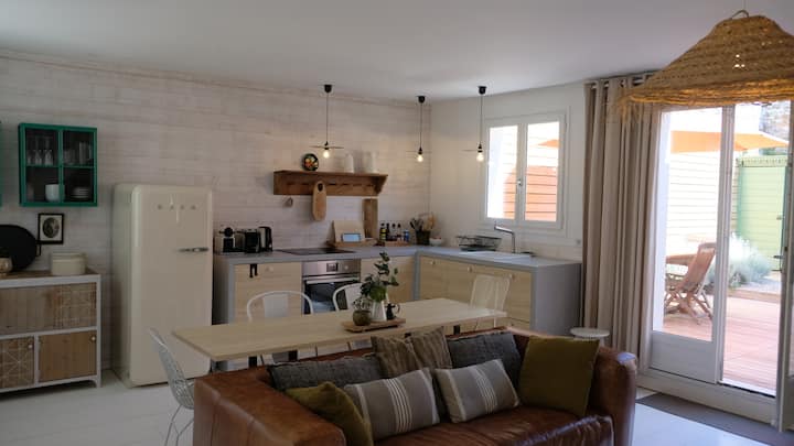 Les Bains, Maison à 30m De La Plage - Le Crotoy