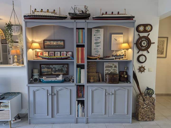 Appartement Lumineux, 2 Chambres Sans Vis à Vis - Arcachon