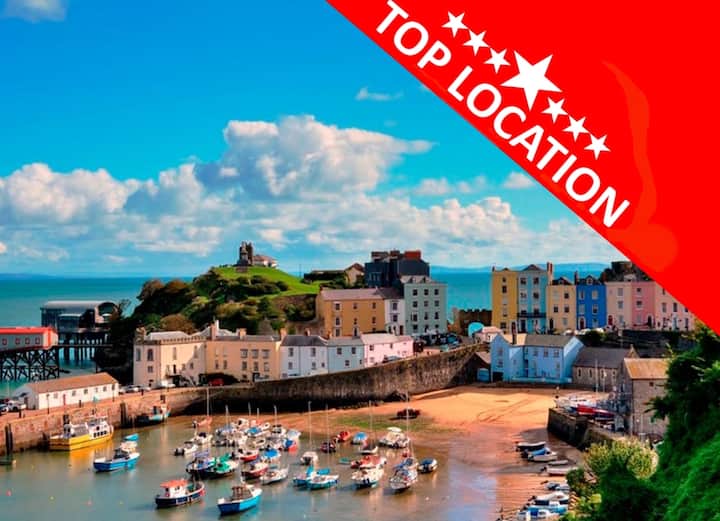 St Catherines View - Direct Beach Access, Sleeps 6 - Tenby