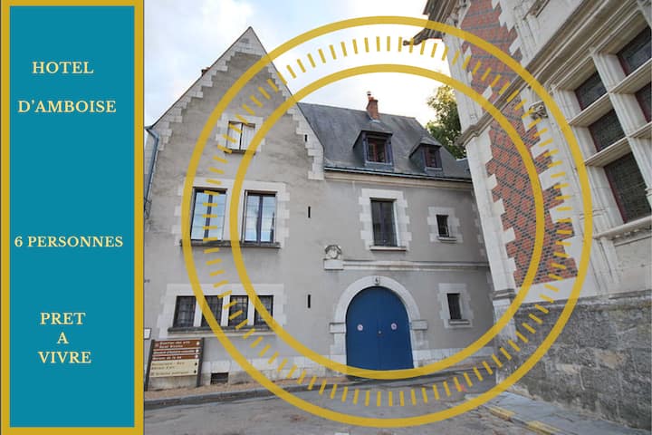 Hôtel D'amboise-220 M² Château Royal De Blois-6p - Blois