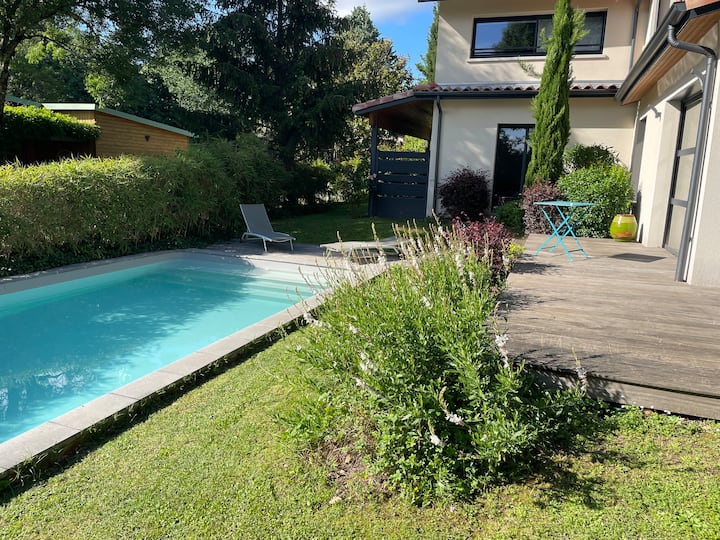 Grande Villa Contemporaine Piscine Proche Toulouse - Labège