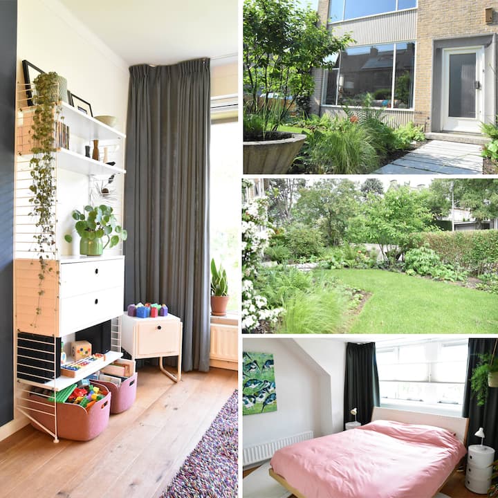 Light And Colourful Family Home In Leafy Area - Leiden