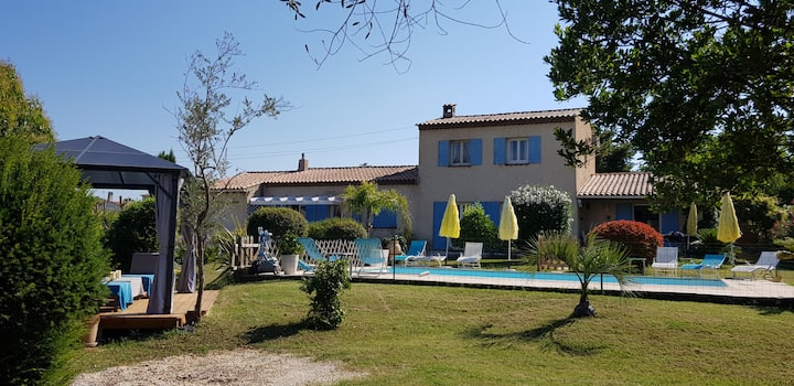 Mas Provencal 8 Pers, Climatisé Piscine Privée - Antibes