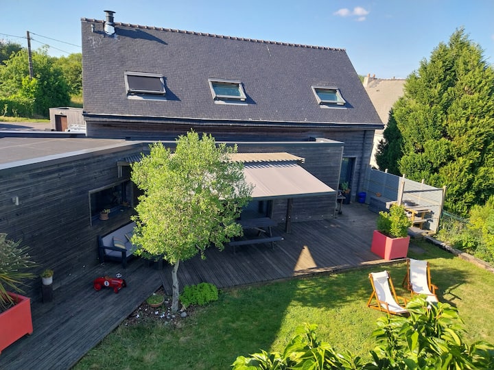 Maison En Bois à Côté Du Golfe Du Morbihan - Baden, France