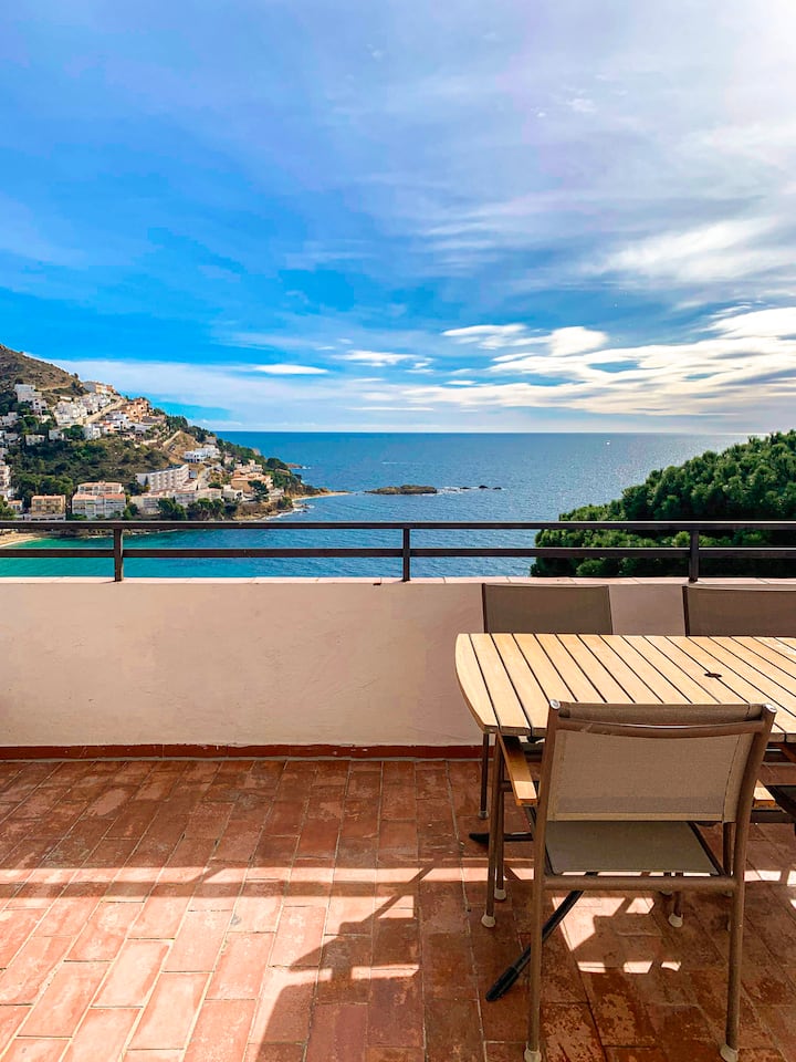 Casdanna Roses, Terrasse 30 M², Plage 150 M, App 2 - Cadaqués