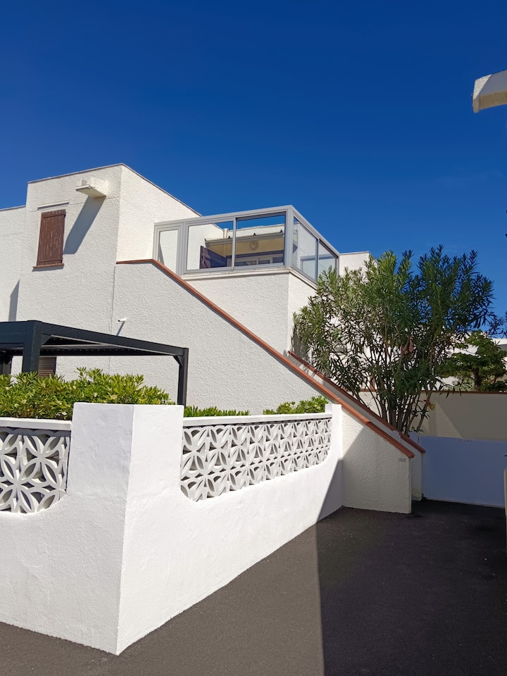 Appartement 150m De La Plage Climatise - Le Barcarès