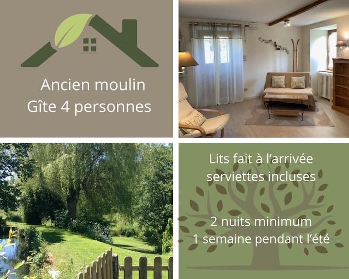 Gîte Indépendant Pour 4 Pers., Ancien Moulin - Aveyron