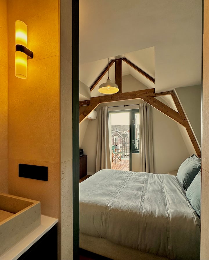 Rembrandt - Luxe Authentieke Kamer Met Dakterras - Amsterdam
