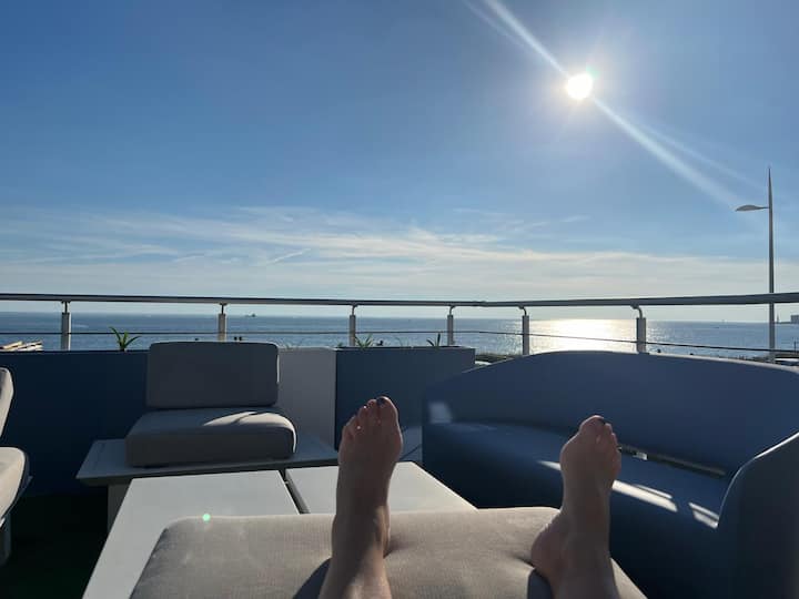 Villa 4* Tanchet Face Mer Plage à 20m - 4 Chambres - Les Sables-d'Olonne