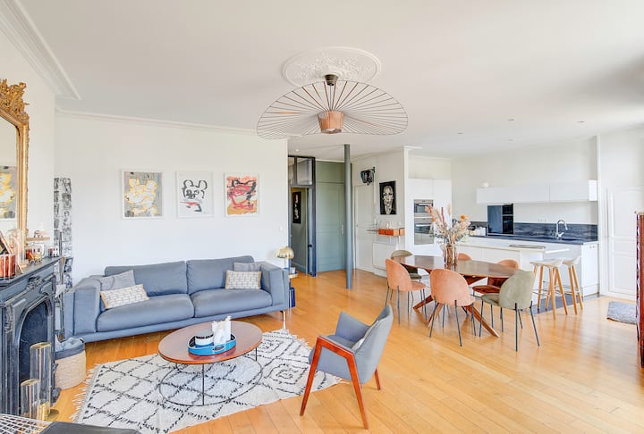 Appartement 100m² Hyper Centre (Halles) - Tours