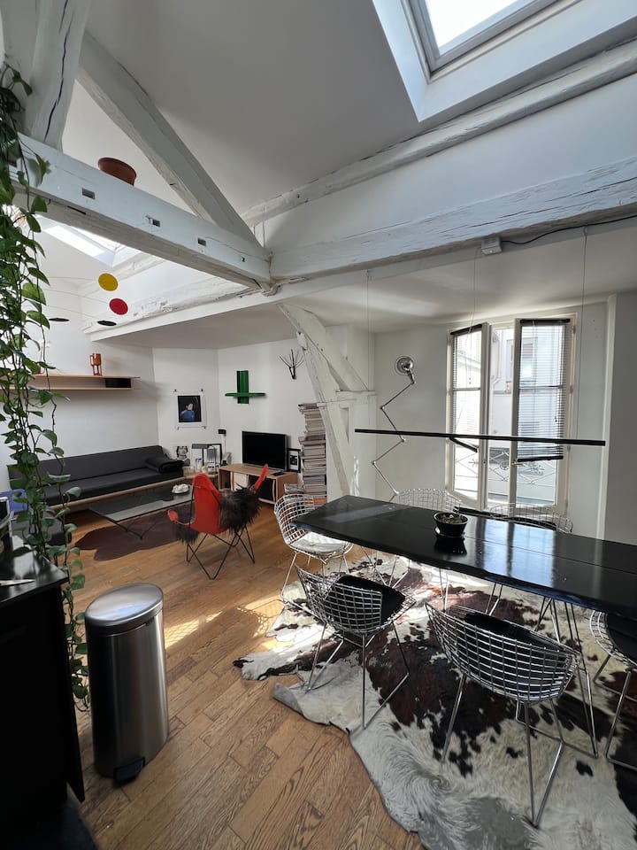 Petit Loft Au Coeur Du Marais. - Paris