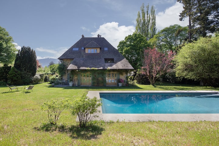 Family Home 200 M From The Lake With Heated Swimming Pool - Annecy