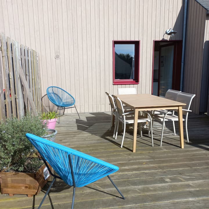 Maison   Bord De Mer Classée 3 éToiles - Plage Naturiste des Chevrets