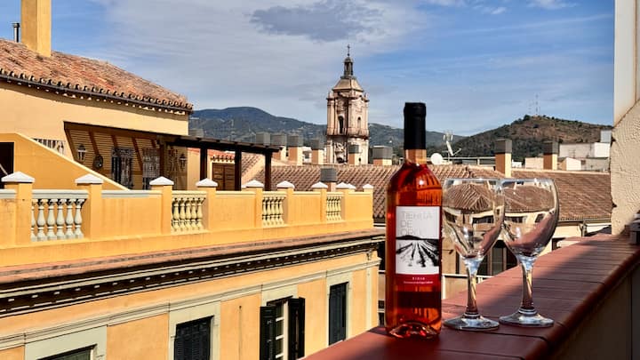 ÁTico Soleado En Centro Histórico De Málaga - Málaga