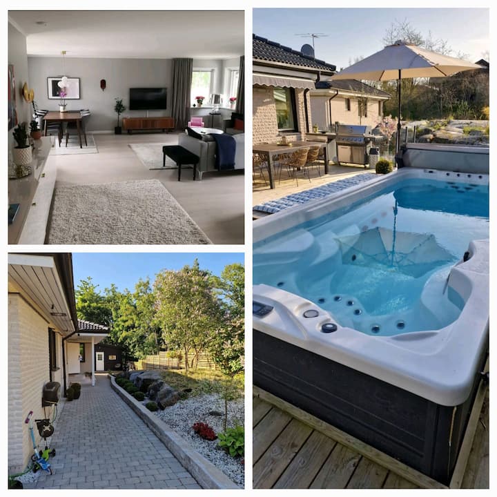 Villa Med Pool & Nära City, Skärgård Och Badsjöar - Saltsjöbaden