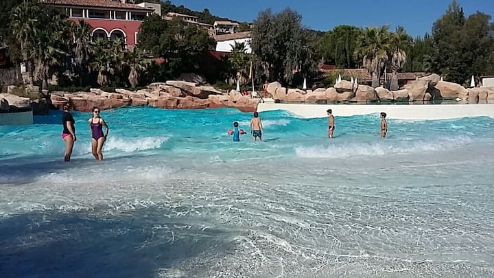 Maison 3 Ch Les Restanques 3 Piscines, 1 Chauffée - Grimaud