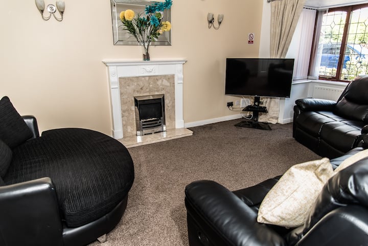 10% Discount|long Stay|5br Derby Home| Parking K1 - Derby, UK