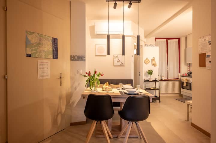 Heart2 - Cosy, Central, Ac And Lift, For 4 Guests - Interlaken