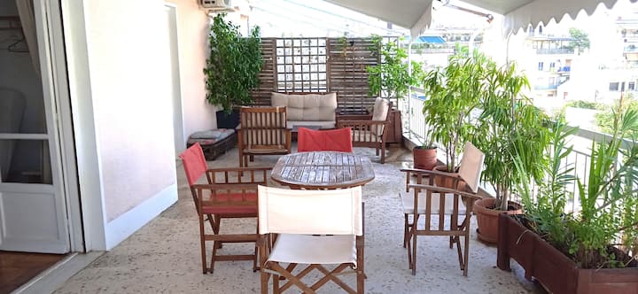 Flat32-penthouse Apt With Terrace In Kerameikos - Athen