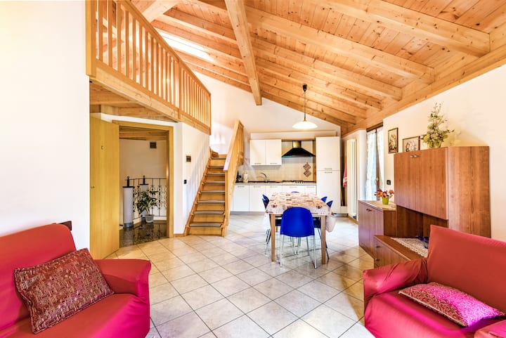 Casa Elena - Mansarda Deluxe With 3 Bedrooms - Ledro