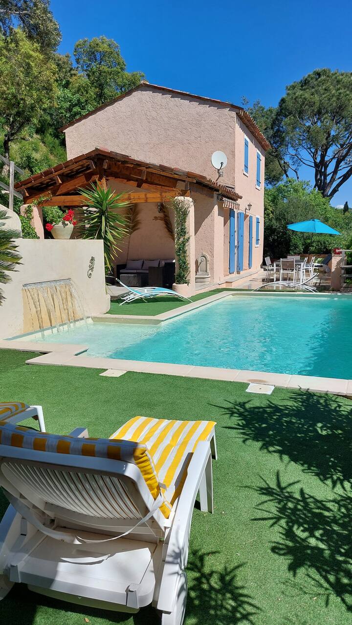 Magnifique Villa à Grimaud Avec Vue Panoramique - Grimaud