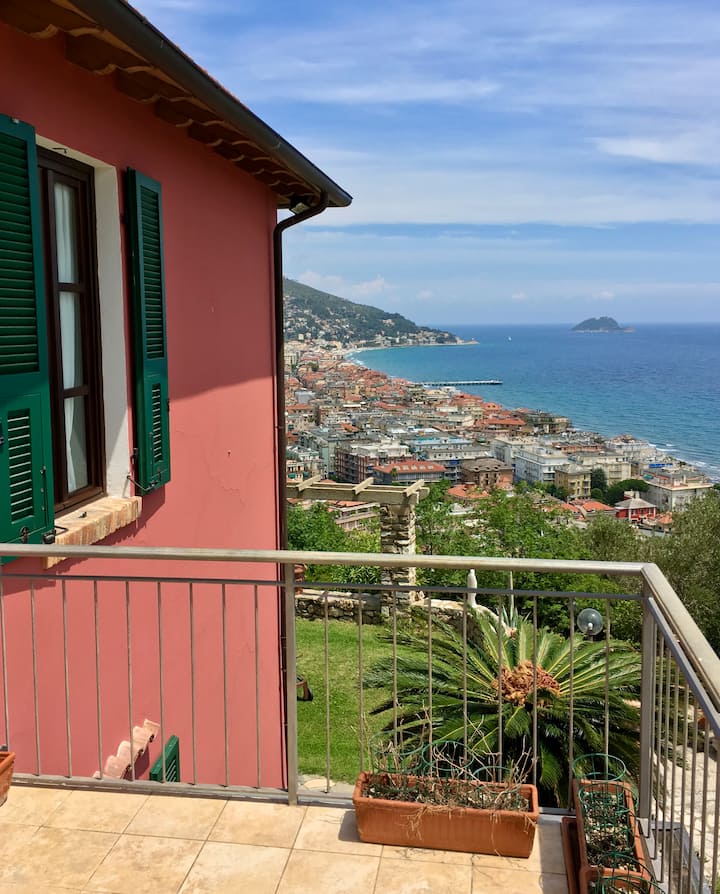 Villa Brolo Alassio Con Piscina - Alassio