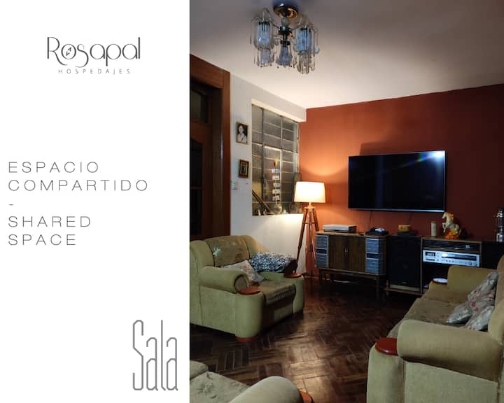 Habitación Privada 201 + Baño Privado | Rosapal - Huaraz