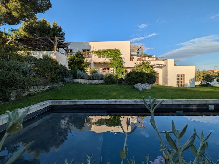 Sublime Villa Et Piscine Vue Mer - Marseille