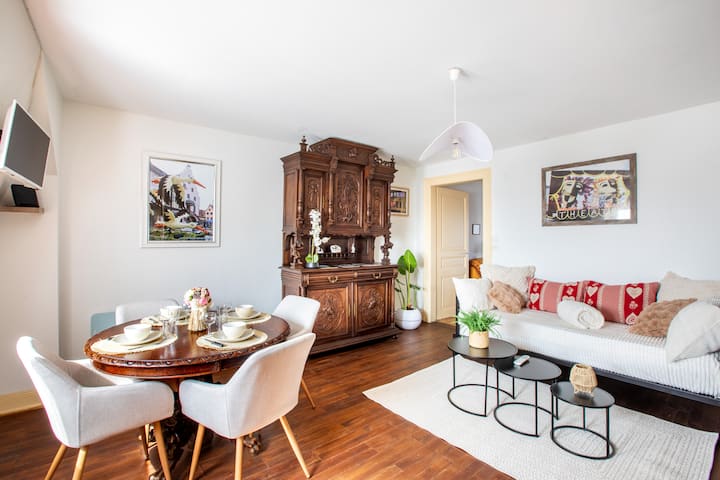 Ganzaliesele • Cosy • Gare 3mn • Wifi • Vue Toits - Colmar
