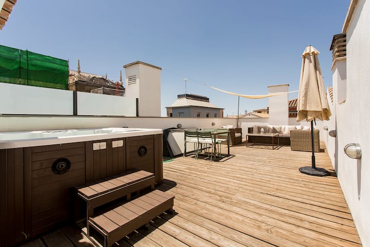 Fab Design Apart. Avec Terrace Jacuzzi Et Parking - Grenade