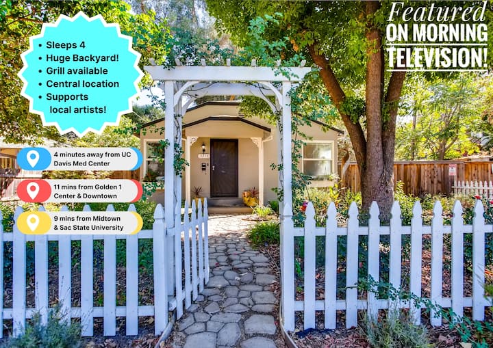 Smart, Eclectic Art House Near The Beat. - Sacramento, CA