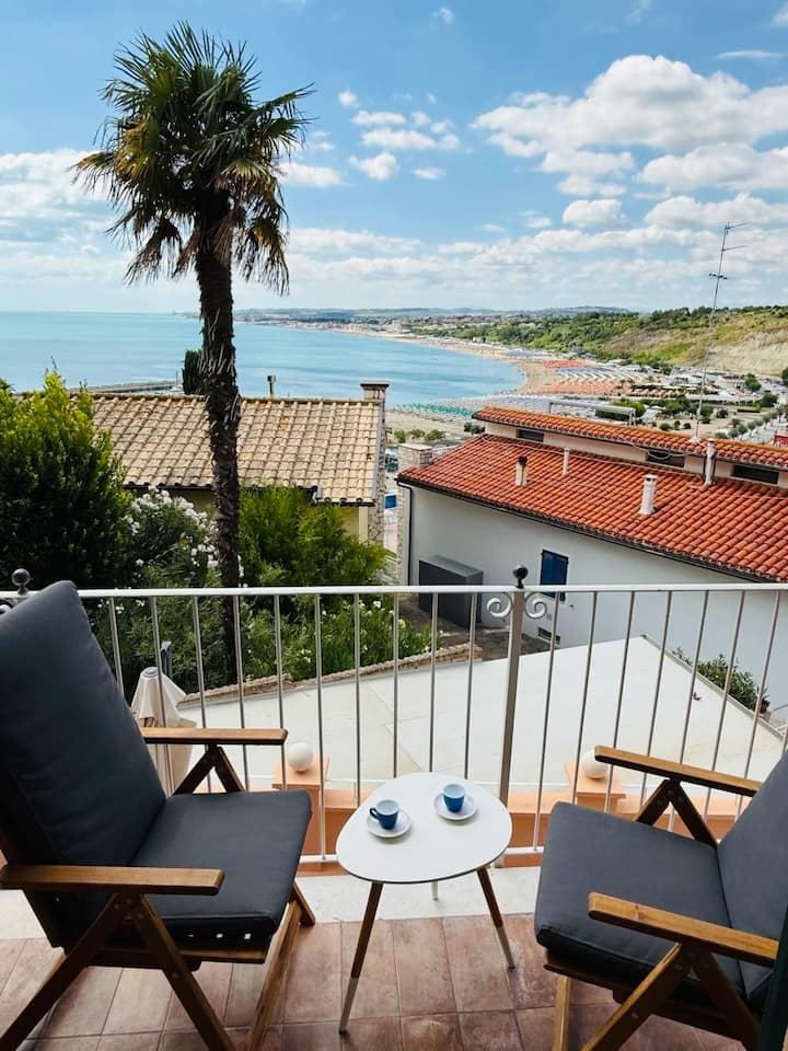 Nuovo Appartamento Climatizzato Con Vista A Numana - Sirolo