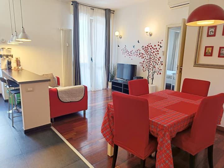 La Suite Rouge à Florence Avec Parking Gratuit - Florenz