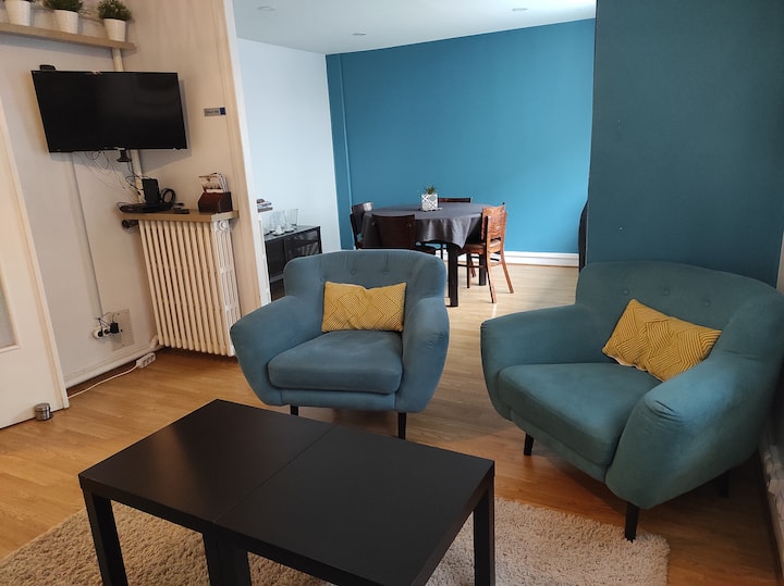 Bel Appartement, Grand, Hyper Centre Avec Parking. - Caen