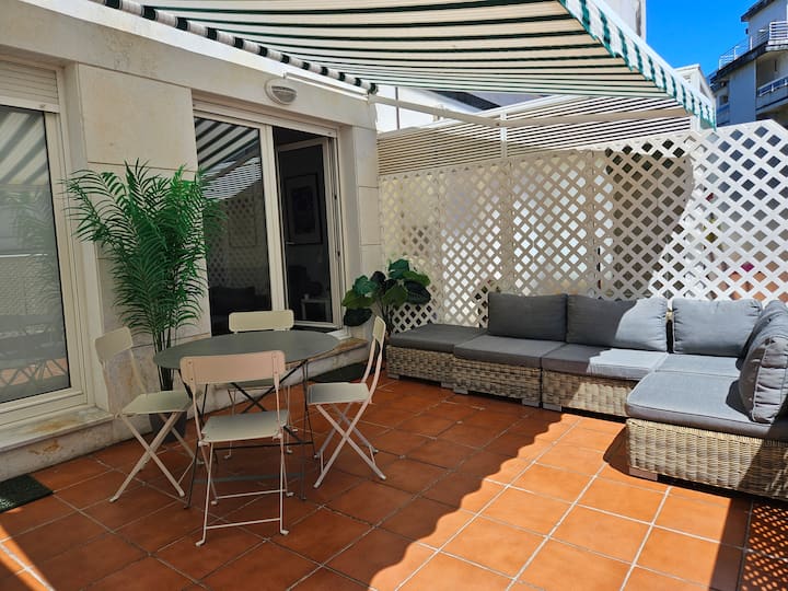 Playa Ondarreta Diseño Terraza Garaje Gratuito - Zarautz