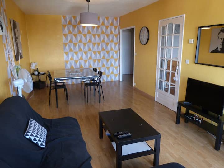 "Brocéliande" Le Calme En Ville (Appart.t5 Duplex) - Plage de Port-Louis