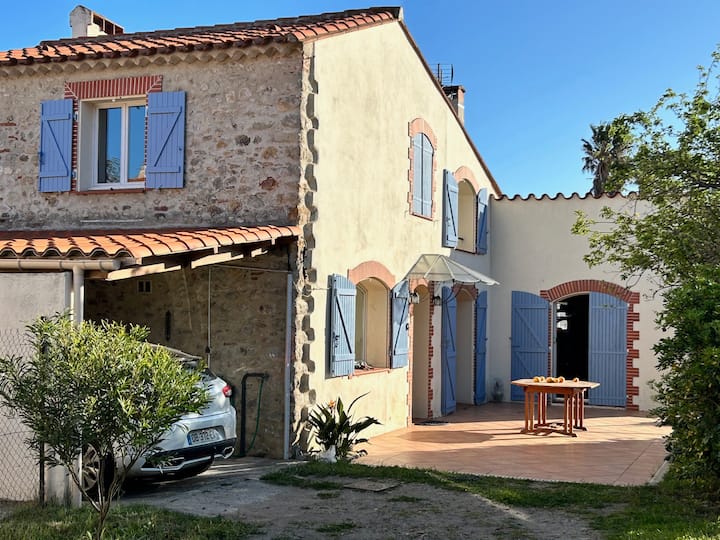 Maison Clim Grand Jardin Entre Plages Et Village - Collioure