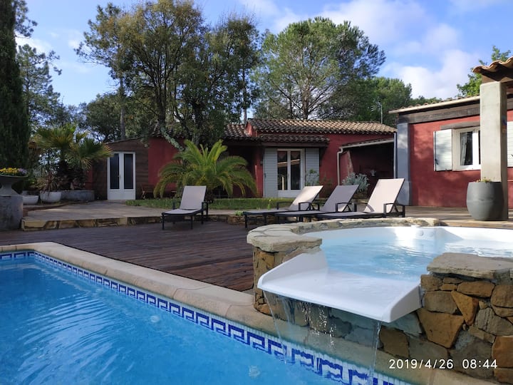 Studio Les Mayombes Dans Pinède Avec Piscine/spa - Puget-sur-Argens